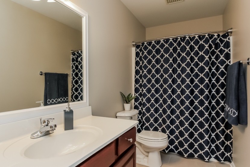 Ada Transitional Two-story Occupied Home Staging - Bathroom - Grand Rapids - by At Home Design ...