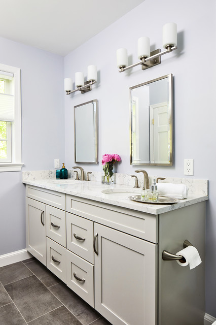 Addition and Master Bathroom - Bethesda, MD - Classique Chic - Salle de ...