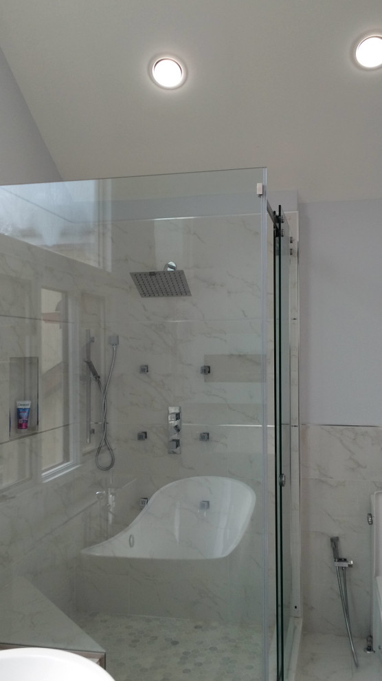 Alteration & Renovation - Modern - Bathroom - New York - by Jan Wil ...