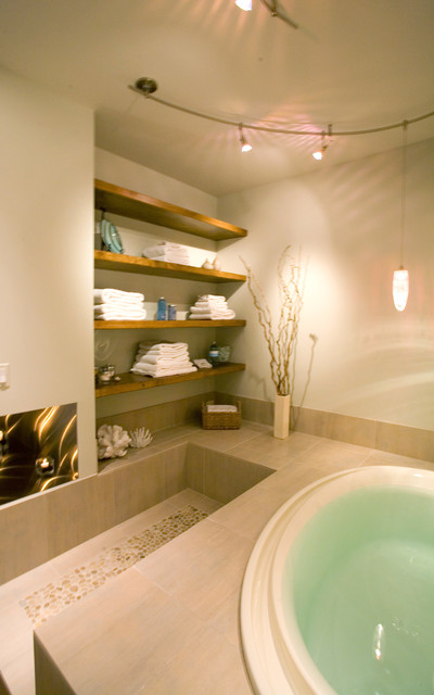 Amazing Custom Master Bath in Woodstock - Contemporary - Bathroom ...