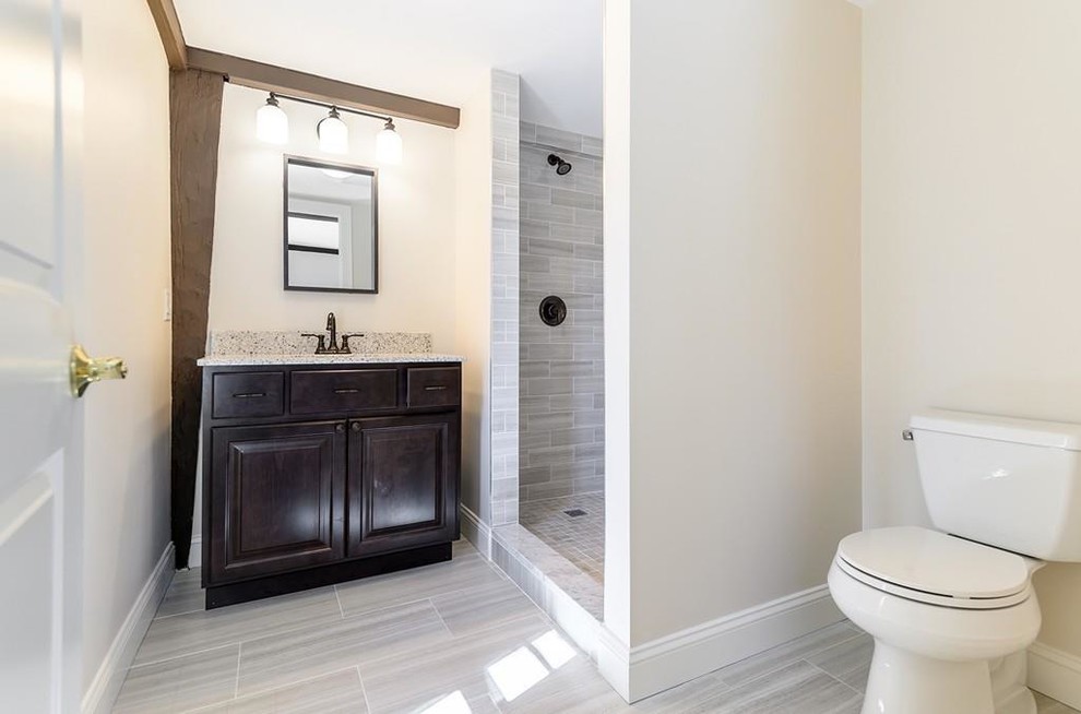Andover Historic Renovation and Addition - Traditional - Bathroom ...