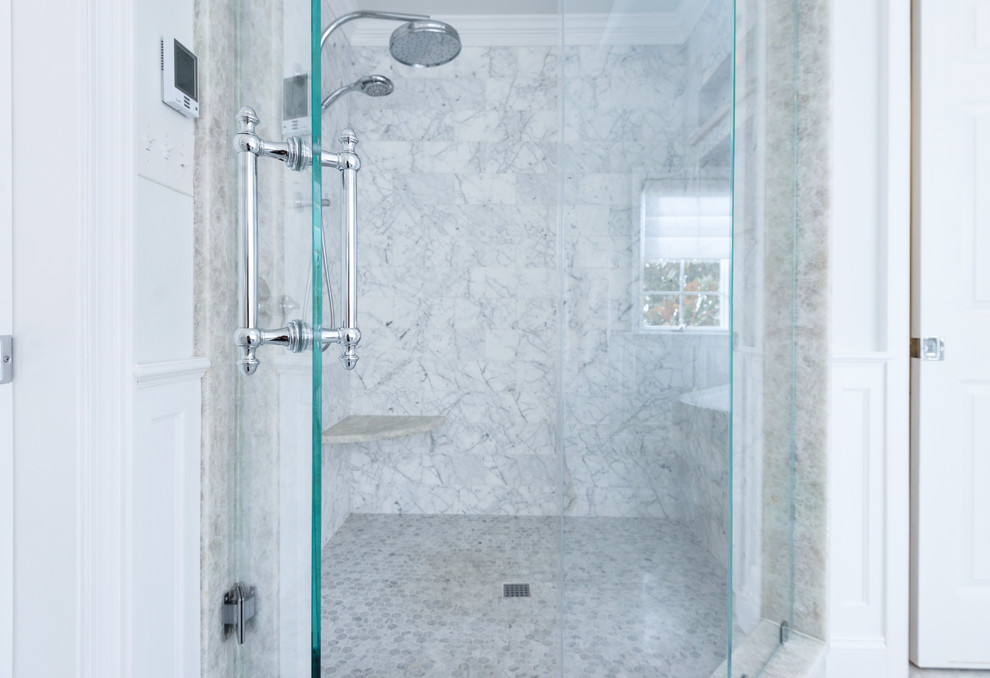 Antartide Leather/Carrera bathroom - Contemporary - Bathroom ...