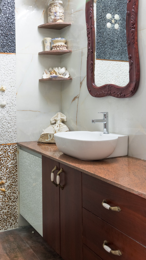 Apartment with traditional Indian Interior - Indian - Bathroom ...