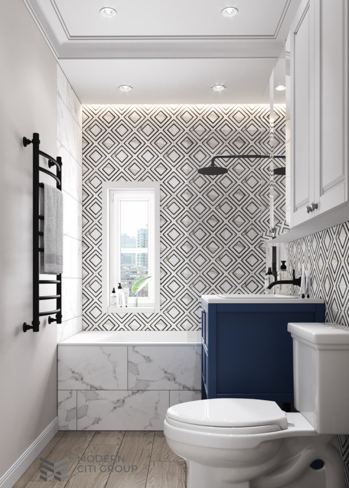 AQUA - NYC Bathroom Remodel - Ready Solution - Modern - Bathroom - New ...