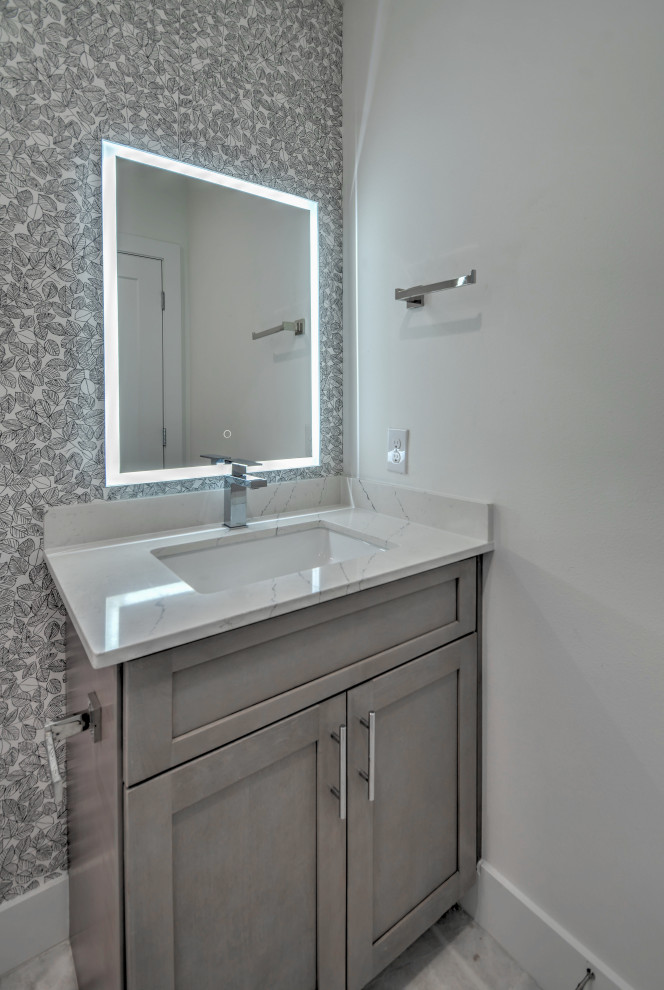 Arcadia Main and ADU House Project - Contemporary - Bathroom - Austin ...