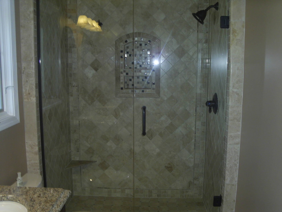 Arched shower niche - Cuarto de baño - Detroit - de Maloney Tile ...