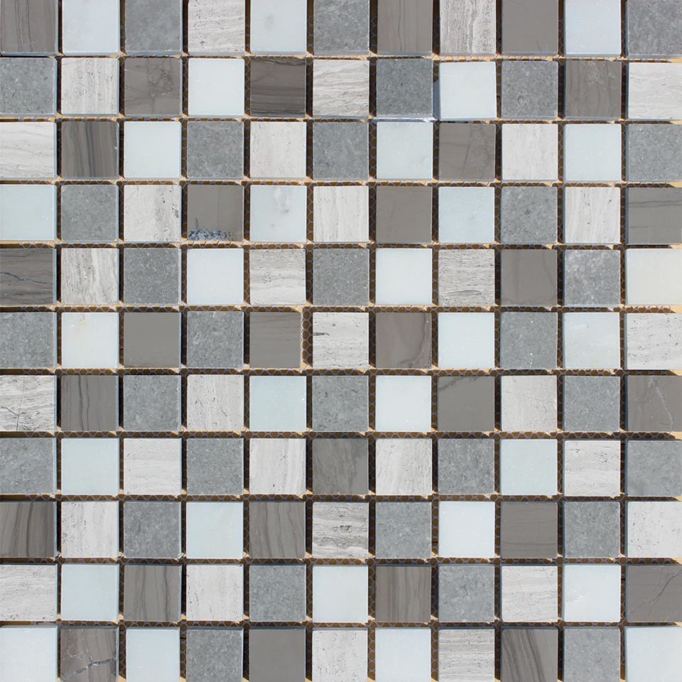 Arctic Storm Honed Mosaic Tile - Cuarto de baño - Orange County - de ...