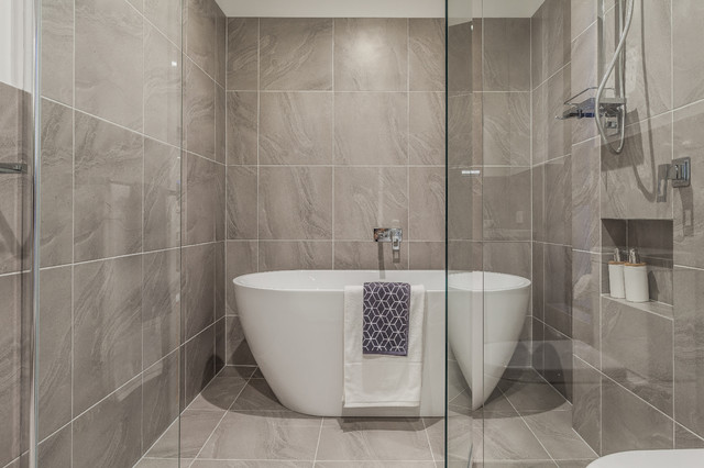 Ardross custom built by Persona Homes - Contemporary - Bathroom - Perth ...