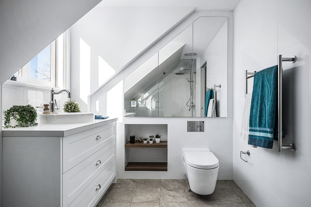Attic Ensuite - Woollahra House - Contemporary - Bathroom - Sydney - by ...