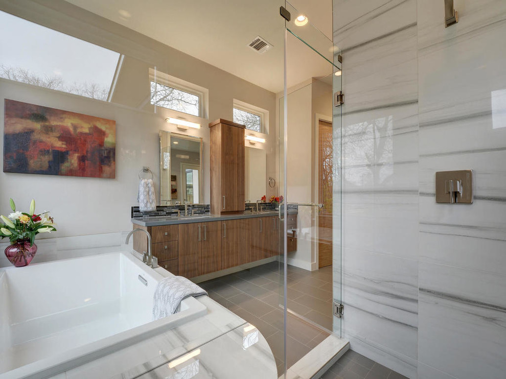 Austin - Contemporary - Bathroom - Austin - by Dawson Lupul Builders ...