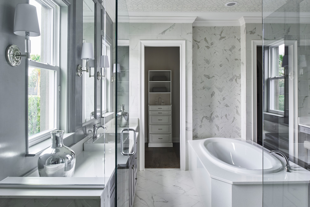 Austin - Classique Chic - Salle de Bain - Austin - par Tina Marie ...