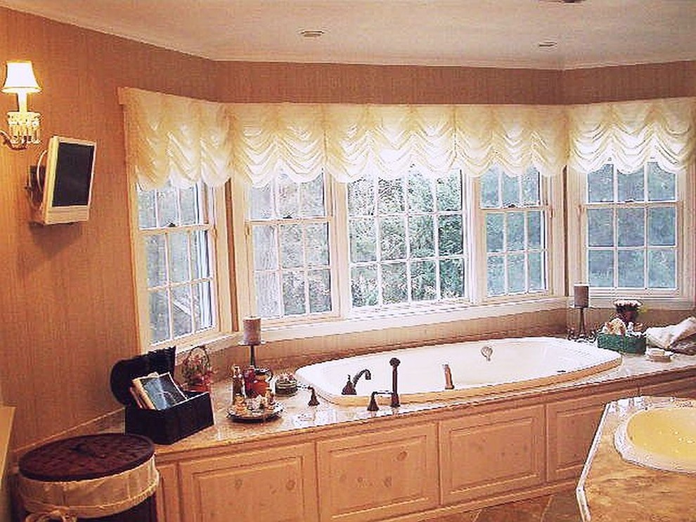 Austrian Valances - Bathroom - New York - by Flooring & Window Decor ...