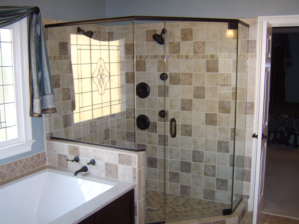 Awsome Bar & Bath In Montclair Cherry Square In Autum Blush Finish By ...