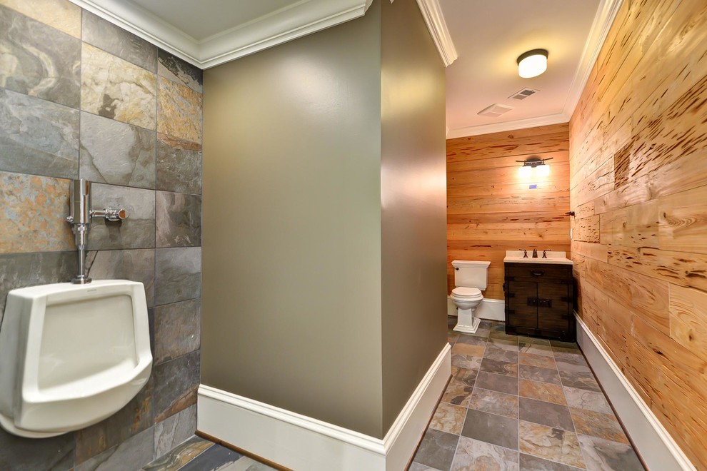 Basement Bath with Urinal - Farmhouse - Bathroom - DC Metro - by ...