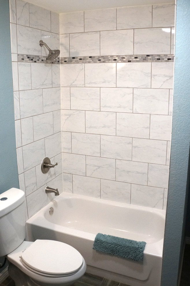 Basement Guest Bathroom in New Build - Traditional - Bathroom - Denver ...