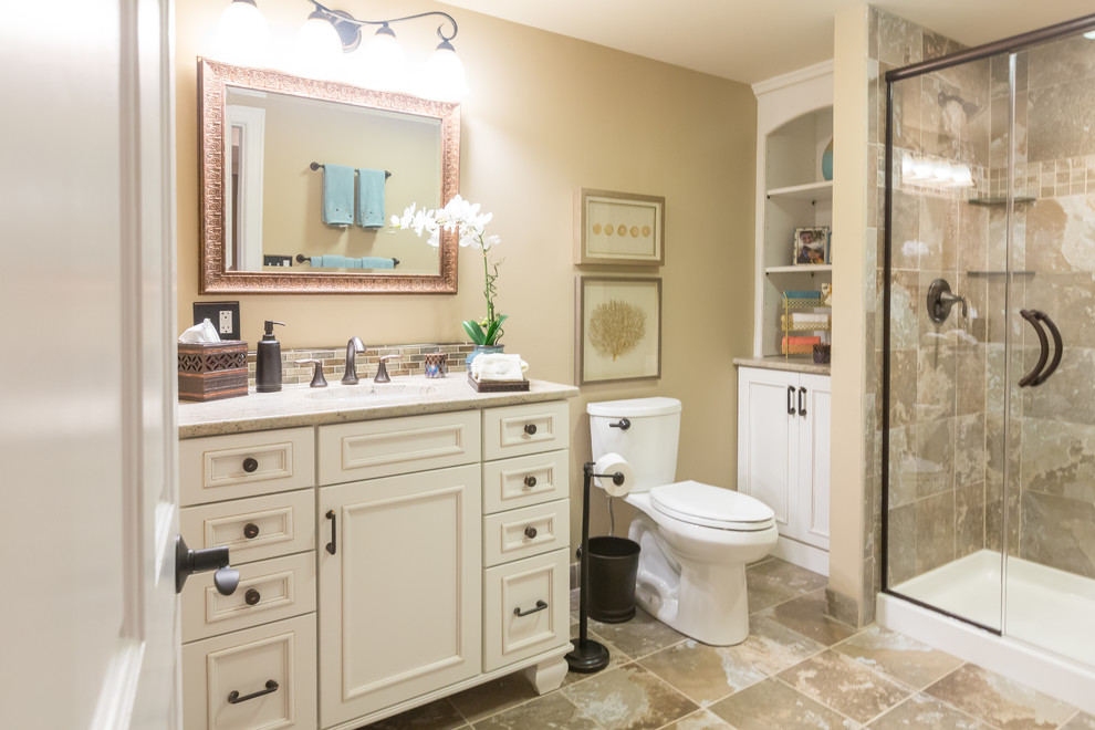 Basement Rec Room - Transitional - Bathroom - Chicago - by White Oak ...