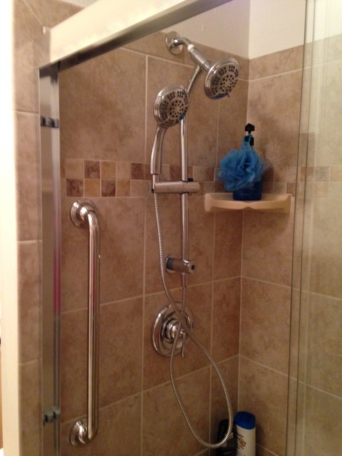Bath tub conversion to walk in shower - Traditional - Bathroom ...