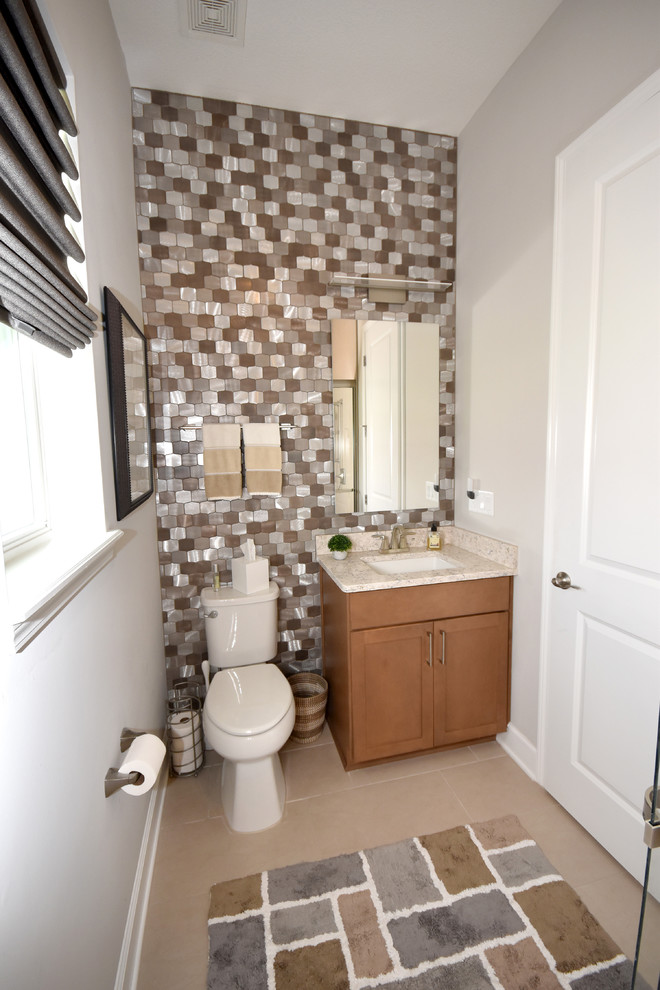 Bathroom Accent Wall Tile - Contemporary - Bathroom - Jacksonville - by ...