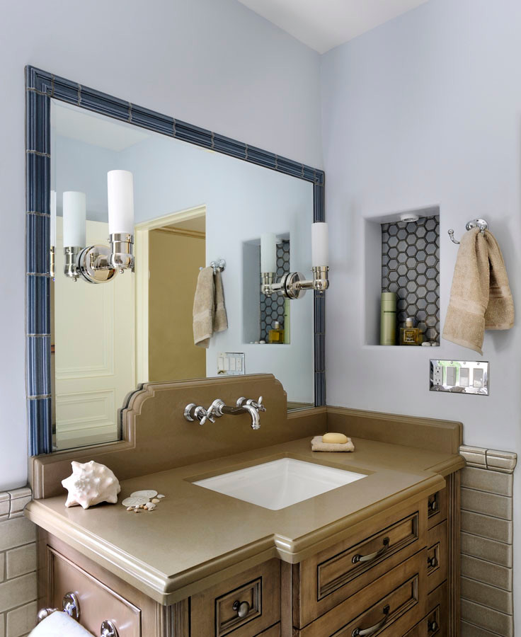Bathroom Remodel Using Fireclay Tile - Traditional - Bathroom - San ...