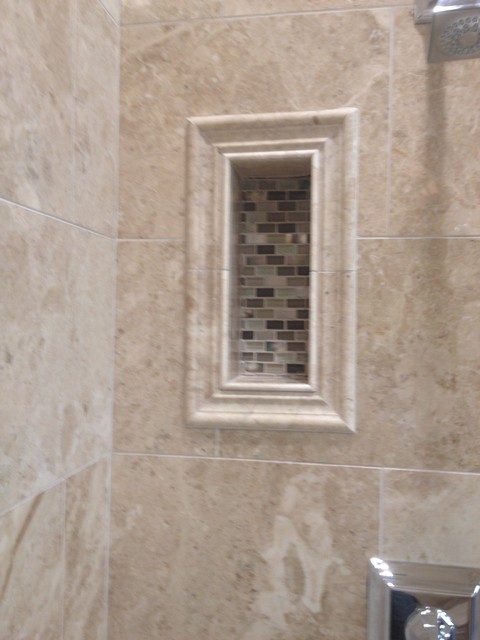 Bathroom with Matchstick Tile - Traditional - Bathroom - Chicago - by ...