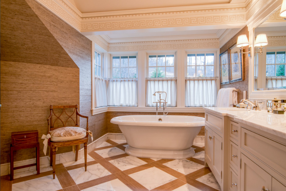 Bathrooms - Transitional - Bathroom - Boston - by Amy Thebault Design ...