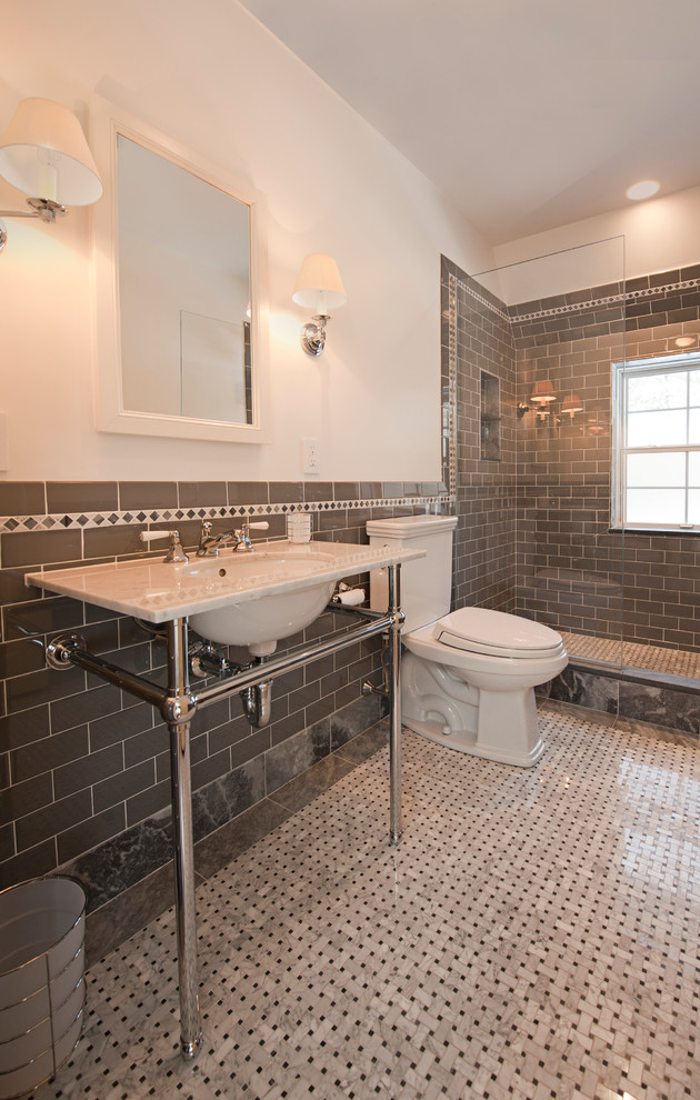Bathrooms - Modern - Bathroom - Boston - by Art of Tile and Stone | Houzz