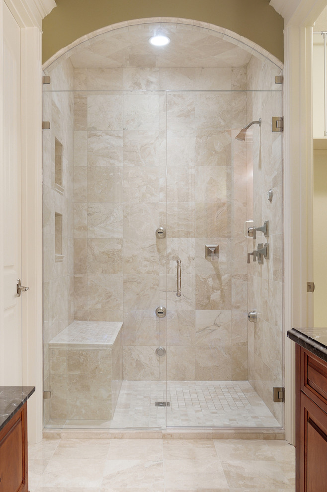 Bathrooms in Traditional Home - Traditional - Bathroom - Calgary - by ...