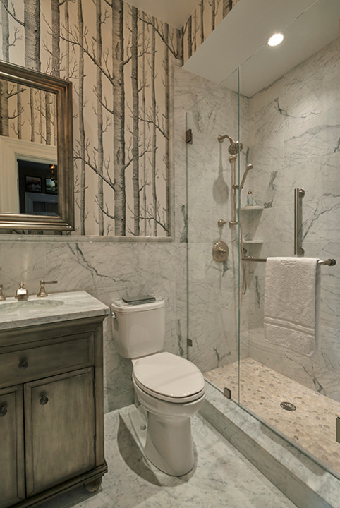 Beacon St - Transitional - Bathroom - Boston - by Edesia Kitchen & Bath ...