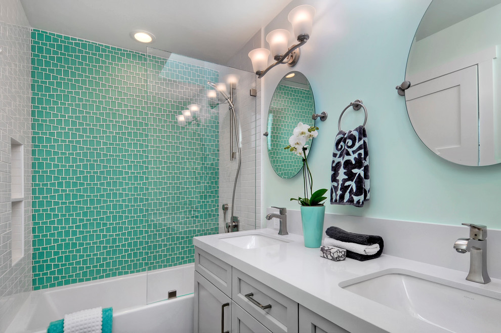 Beautiful Multi Bathroom Redesign - Modern - Bathroom - San Francisco ...