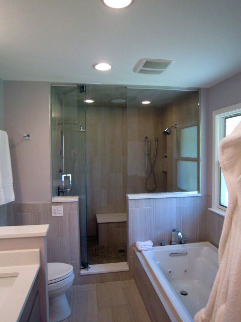 Bella Bathroom - Contemporary - Bathroom - Chicago - by Sheri's Design ...