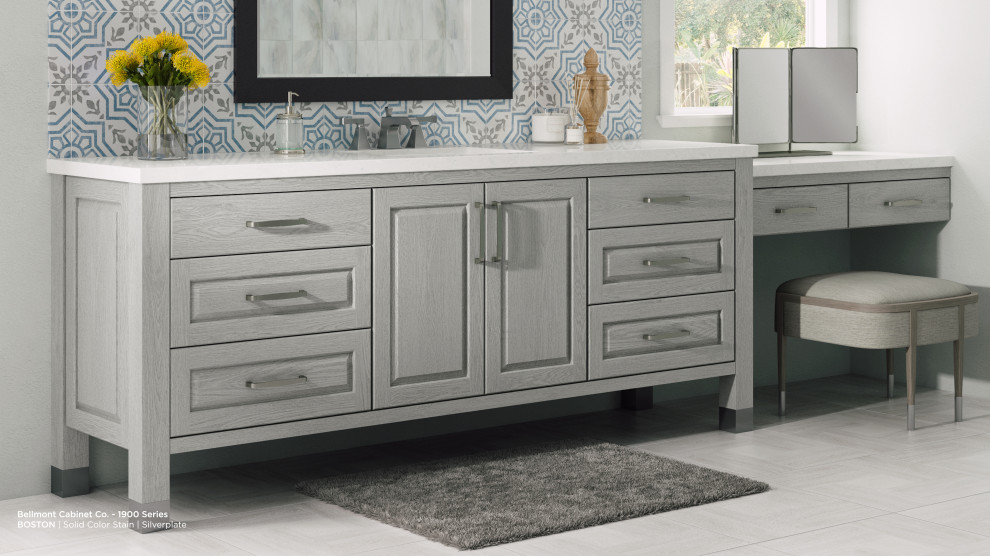 Bellmont Cabinet Co. 1900 Series Painted Bath Vanity - Contemporary ...