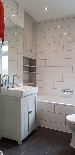 Bespoke cottage bathroom storage - Bathroom - London - by JC Carpentry & Design | Houzz AU