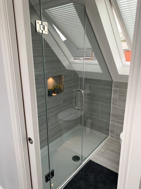 Bespoke Shower Screen - Moderne - Salle de Bain - Surrey - par Ideal Glass and Glazing Ltd (IG&G ...
