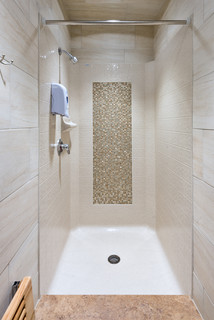 Bestbath commercial shower alcove shower ada shower faux tile shower ...