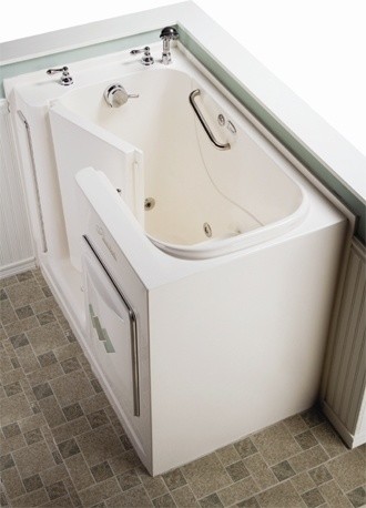 Bestbath walk in tub ada tub aging in place tub sit down tub - Bathroom ...