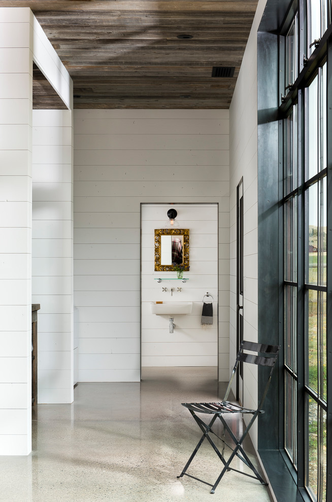 Big Timber Art Studio/Barn Remodel - Modern - Bathroom - Other - by ...