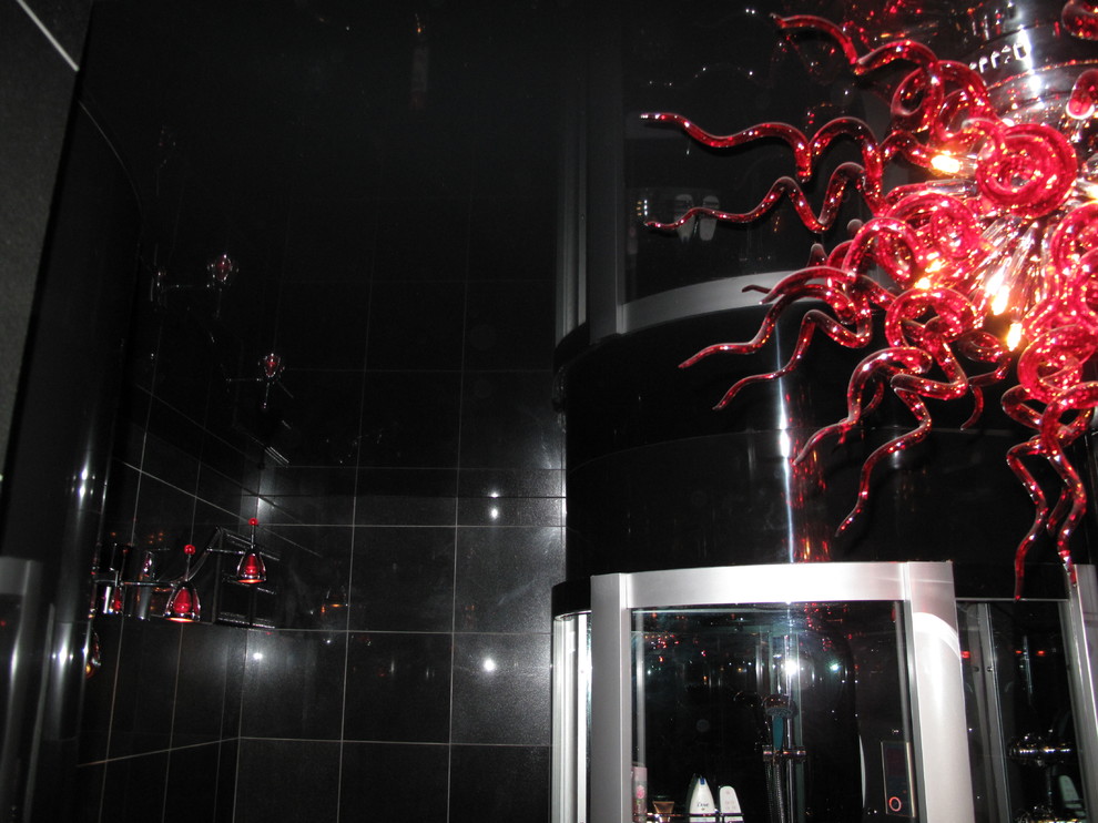 Black Shower Design - Modern - Bathroom - Chicago - by Innovative ...