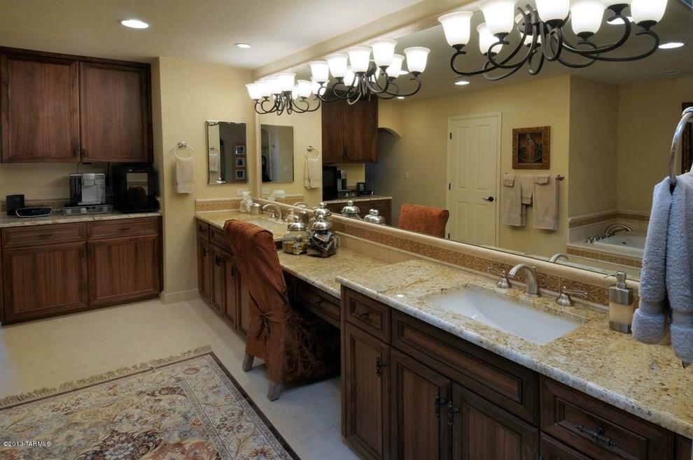 Black Walnut Bath - Mediterranean - Bathroom - Phoenix - by Myk's ...