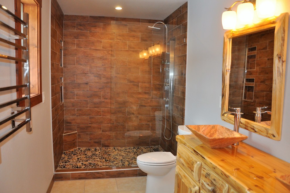 BLE - Rustic - Bathroom - Denver - by Saunders Company, Inc. | Houzz