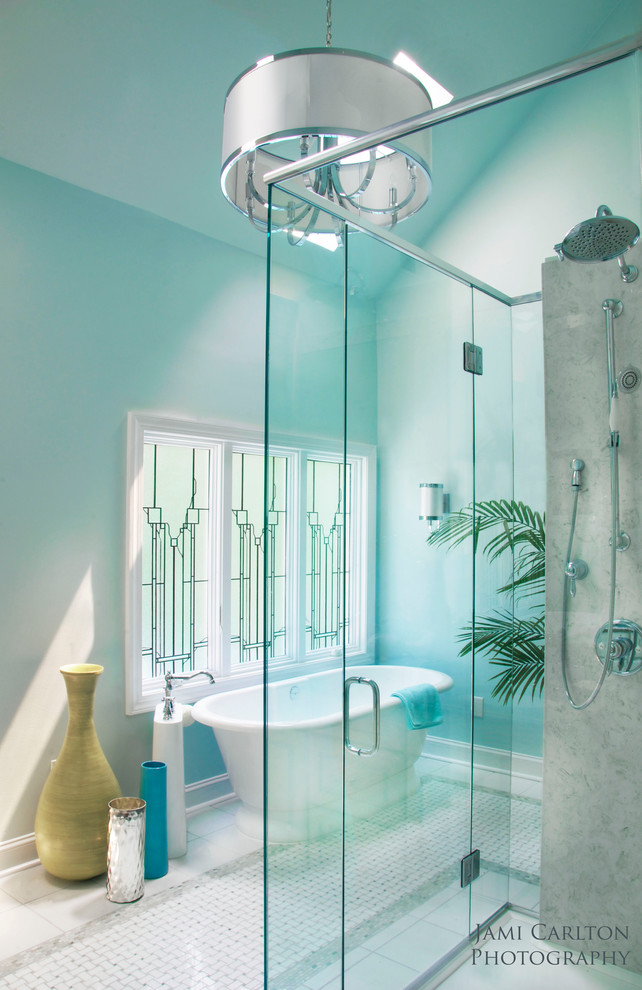 Blue Bath Photos - Contemporary - Bathroom - Richmond - by Jami Carlton ...
