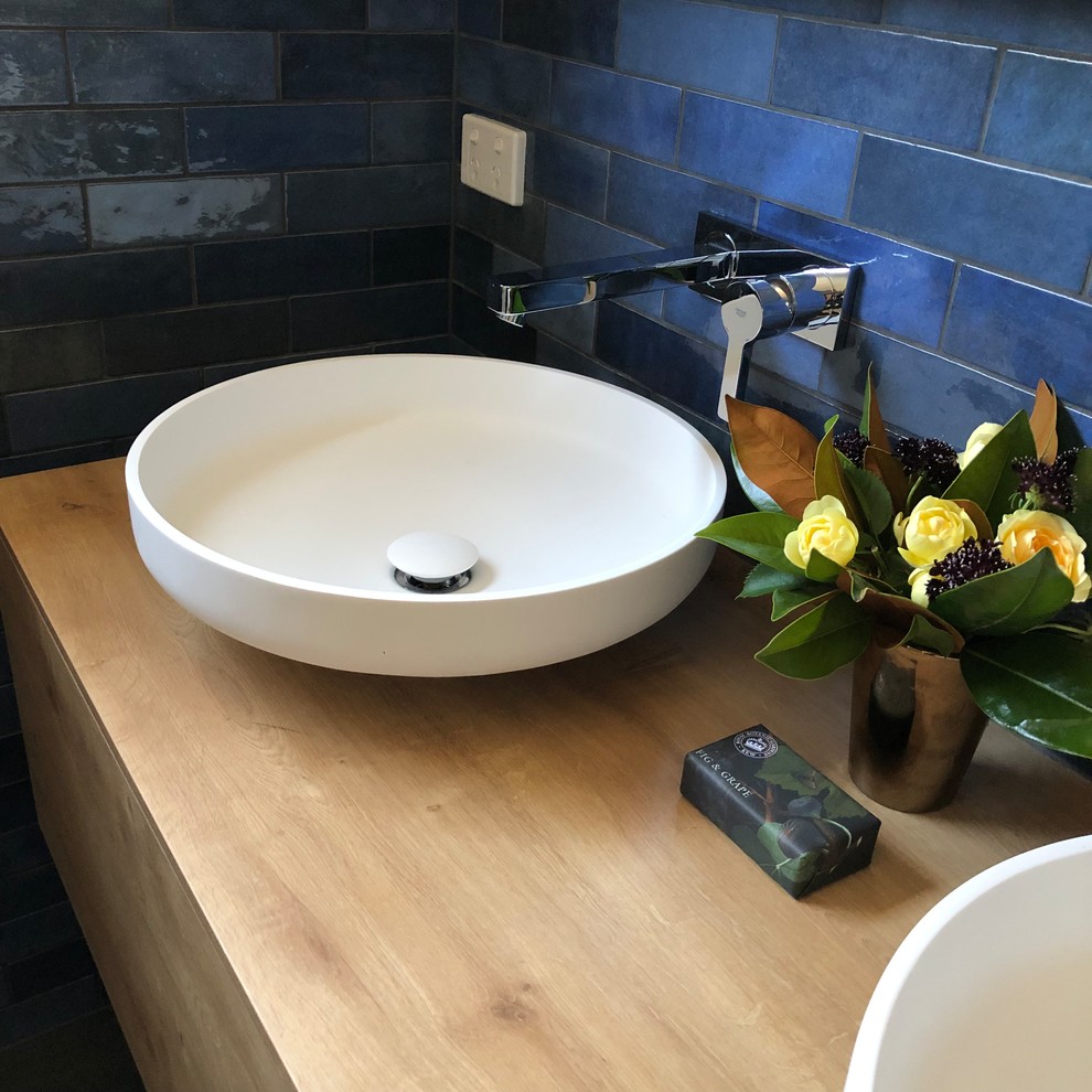 Blue Ensuite - Contemporary - Bathroom - Other - by Bendigo Bathrooms ...