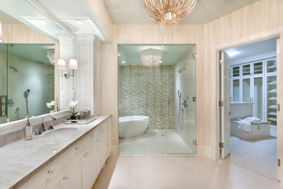 Boca Raton Condo Remodel - Contemporary - Bathroom - Miami - by Marc ...