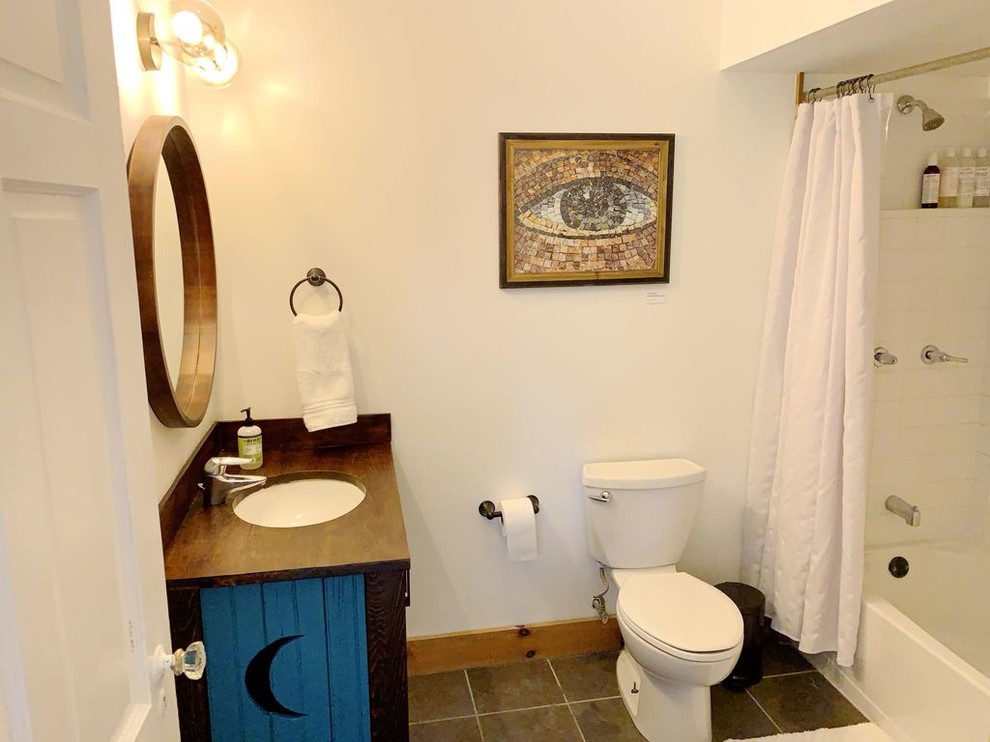 Boiceville Redesign for VRBO - Farmhouse - Bathroom - New York - by ...