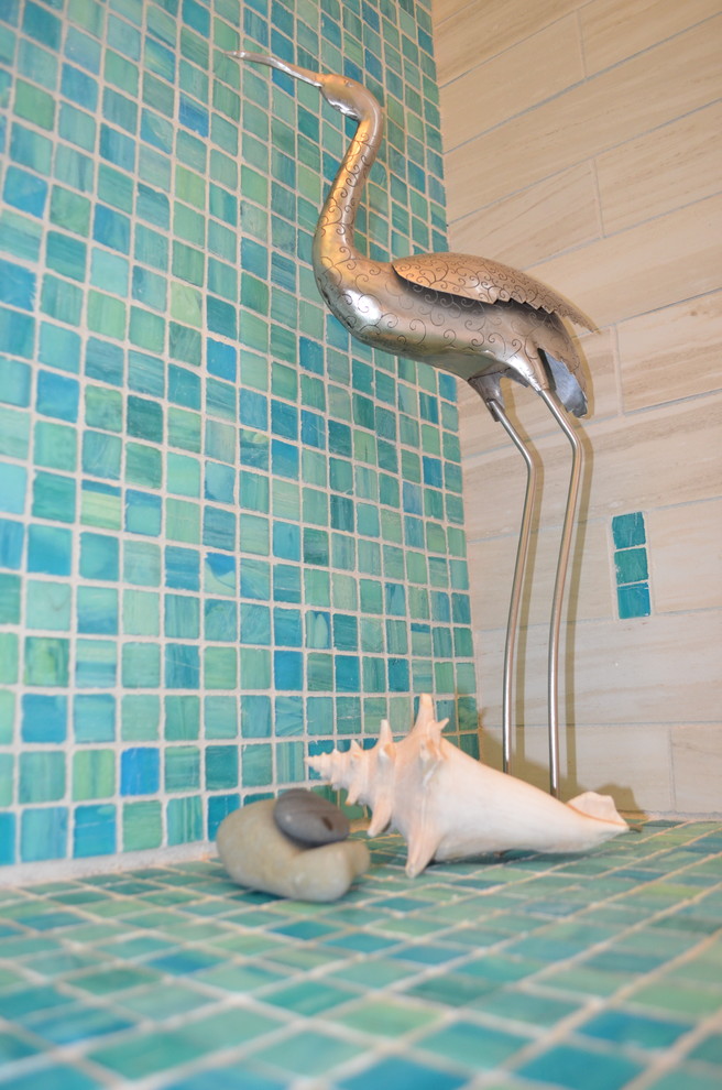 Breezy Beach Bathroom - Beach Style - Bathroom - New York - by Michelle ...