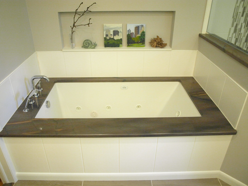 Built-In Jacuzzi Bathtub - Transitional - Bathroom - Newark - by ...