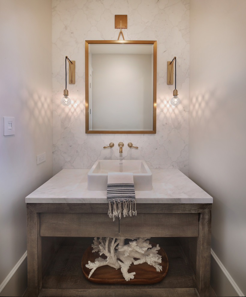Burning Tree - Powder Room - Orange County - by Legacy Custom Homes | Houzz