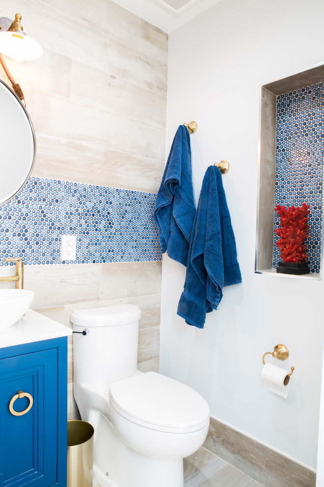 Cabana bath - Contemporary - Bathroom - Miami - by Mint Decor Inc. | Houzz