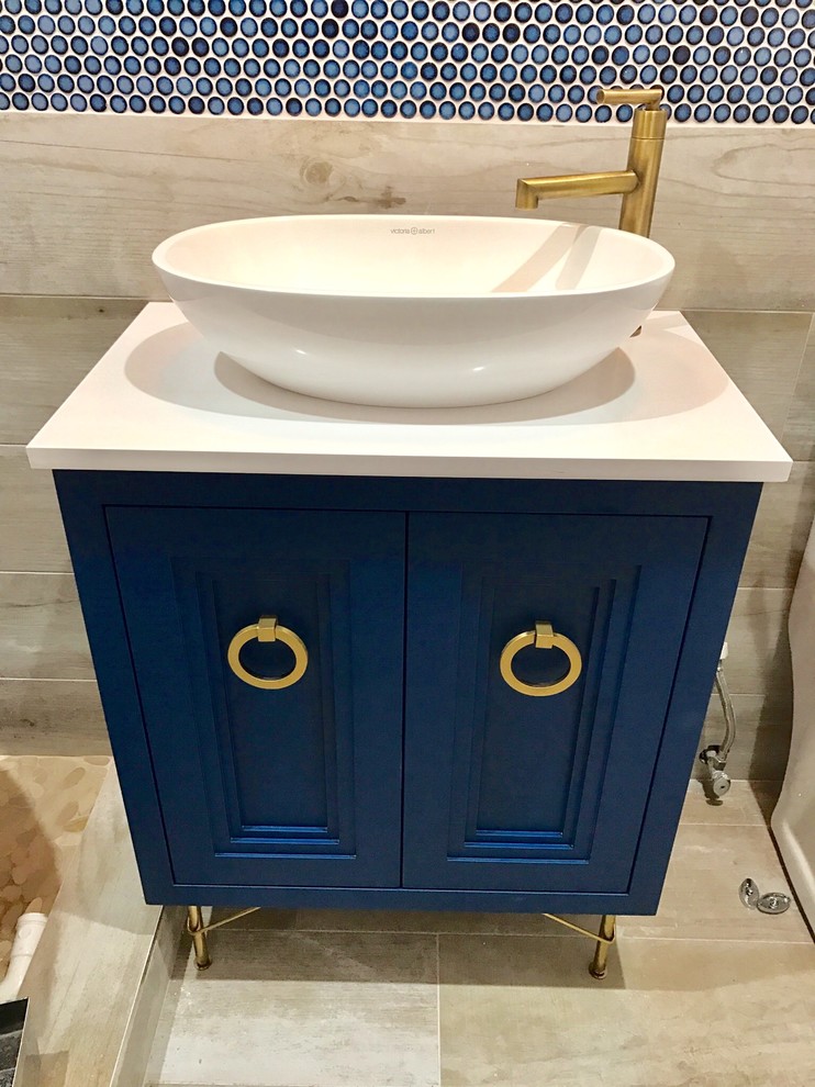 Cabana bath - Bathroom - Miami - by Mint Decor Inc. | Houzz