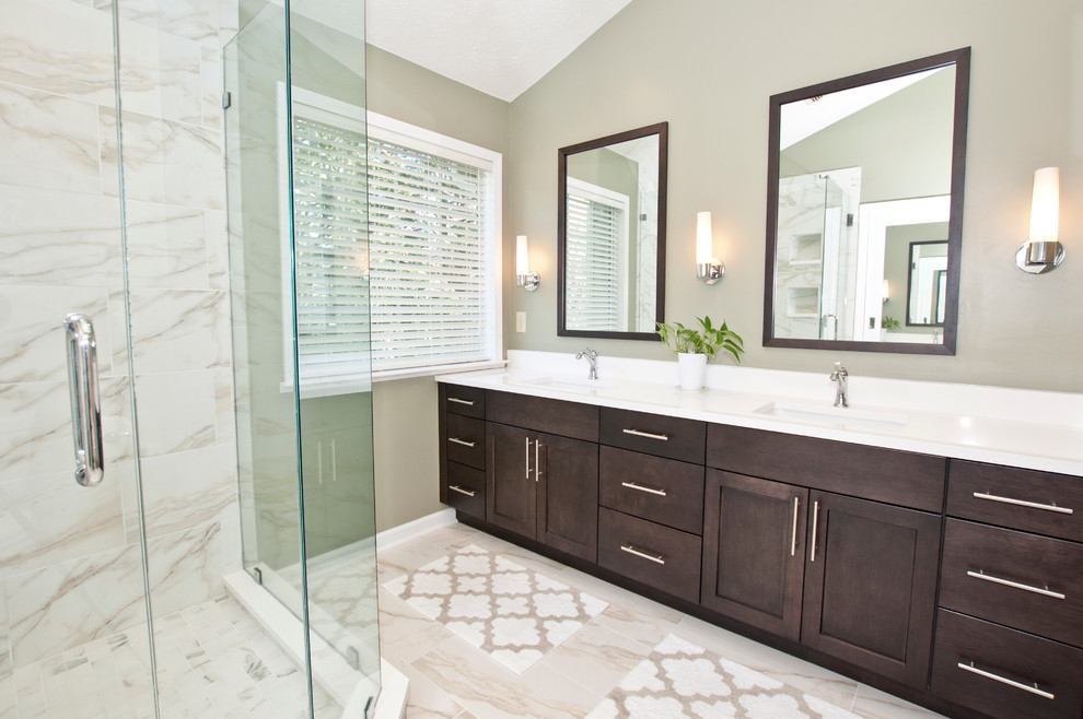 Calacatta Dreams - Transitional - Bathroom - Nashville - by Hermitage ...