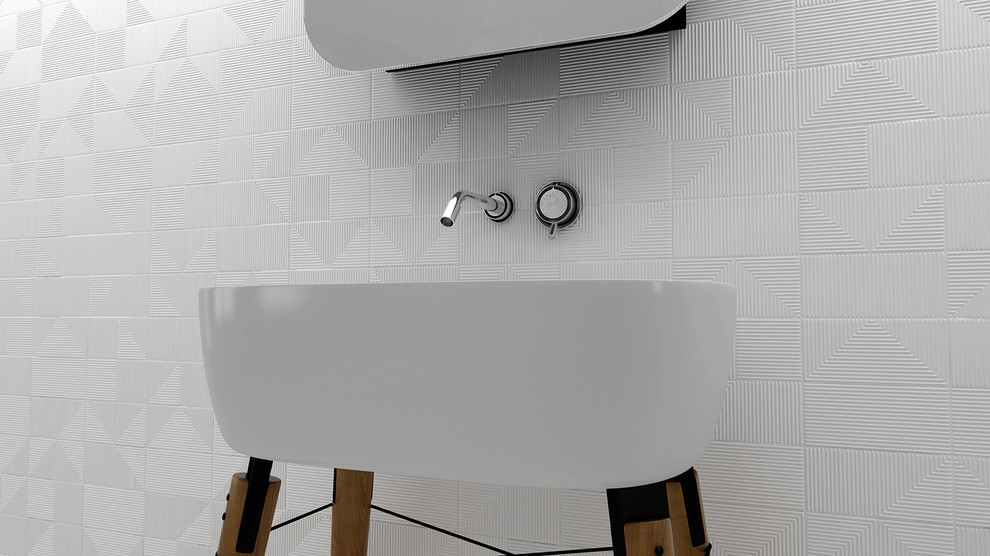 Canale SUBWAY WOW Ceramic tile - Modern - Bathroom - San Diego - by ...